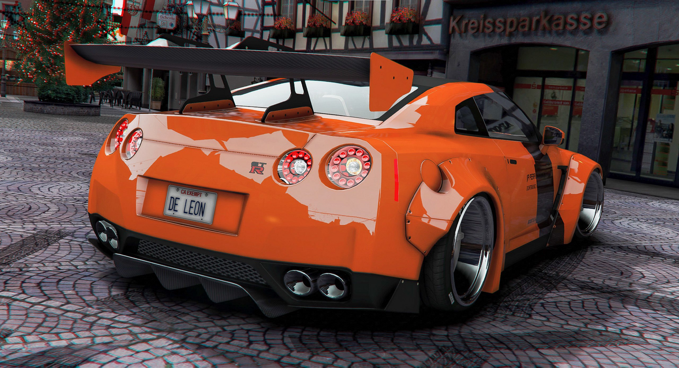 Nissan GTR R35 JP Design | DDC Cars – Gorilla Cars & MLO
