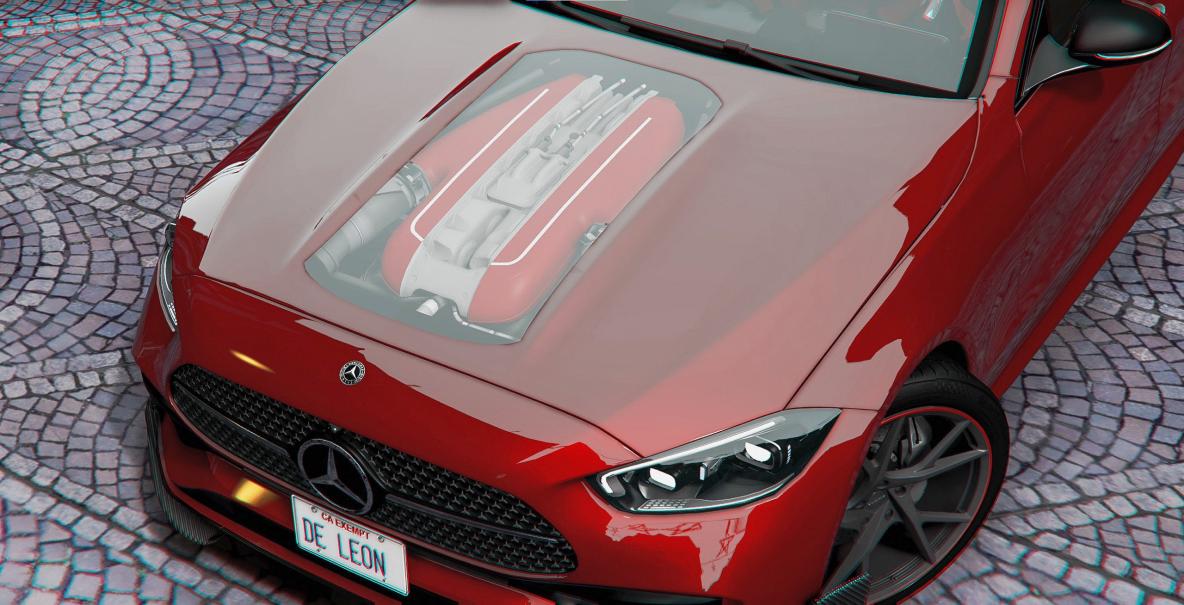 2022 Mercedes C-Class W206 Swap Ferrari | Owl Frost – Gorilla Cars & MLO