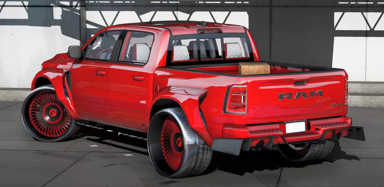 Customs 2022 Ram TRX Widebody on Forgiatos | Xian Customs – Gorilla ...