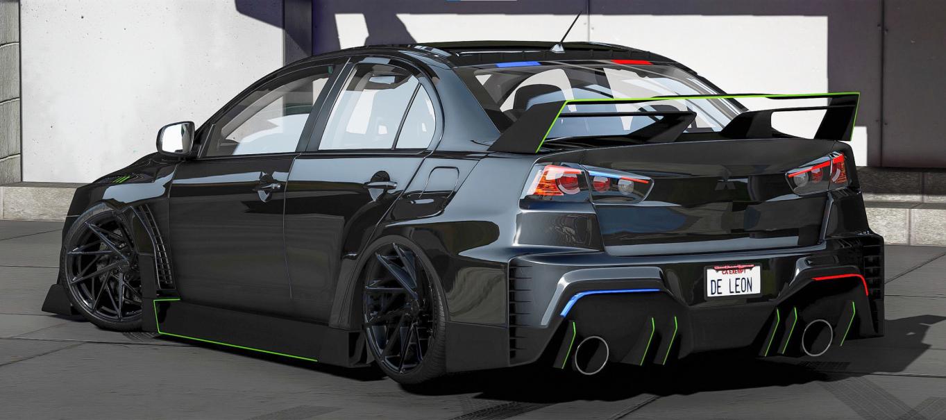 Custom Hycade Inspired Evo X Unmarked | BBC – Gorilla Cars & MLO