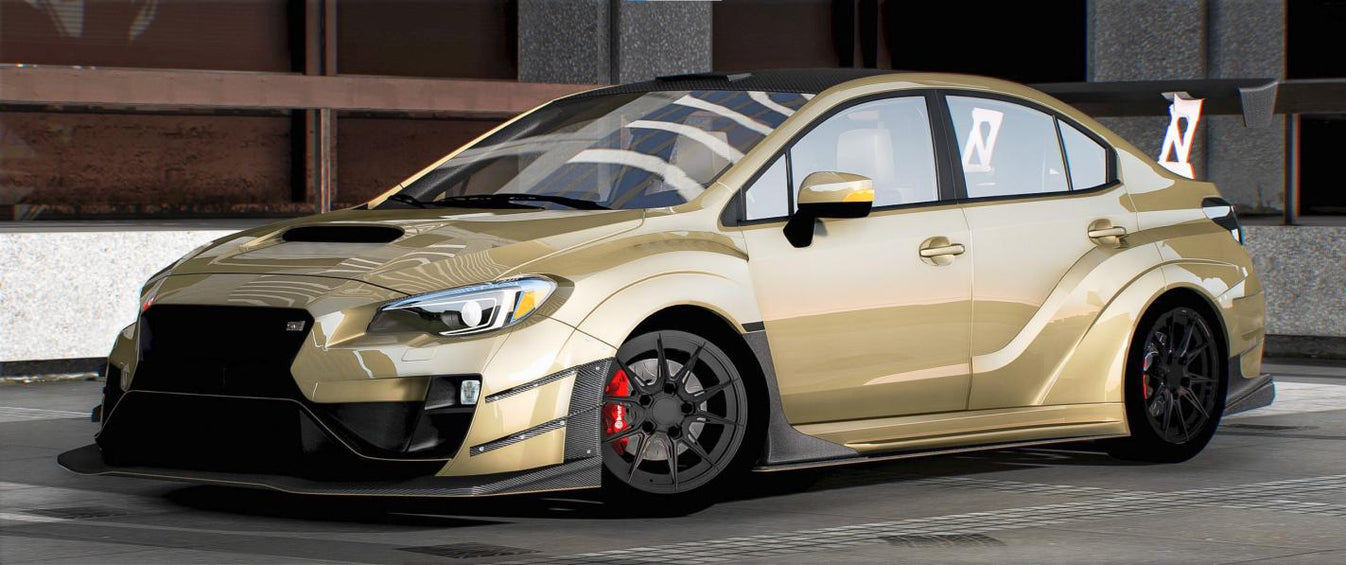 Razer Varis S209 Subaru WRX STI | Razer Kobain – Gorilla Cars & MLO