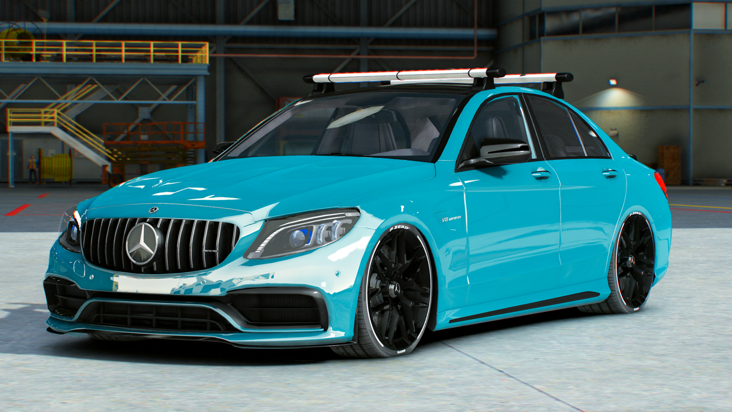 Mercedes AMG C63s Custom V8 Biturbo V2 | WMAC – Gorilla Cars & MLO