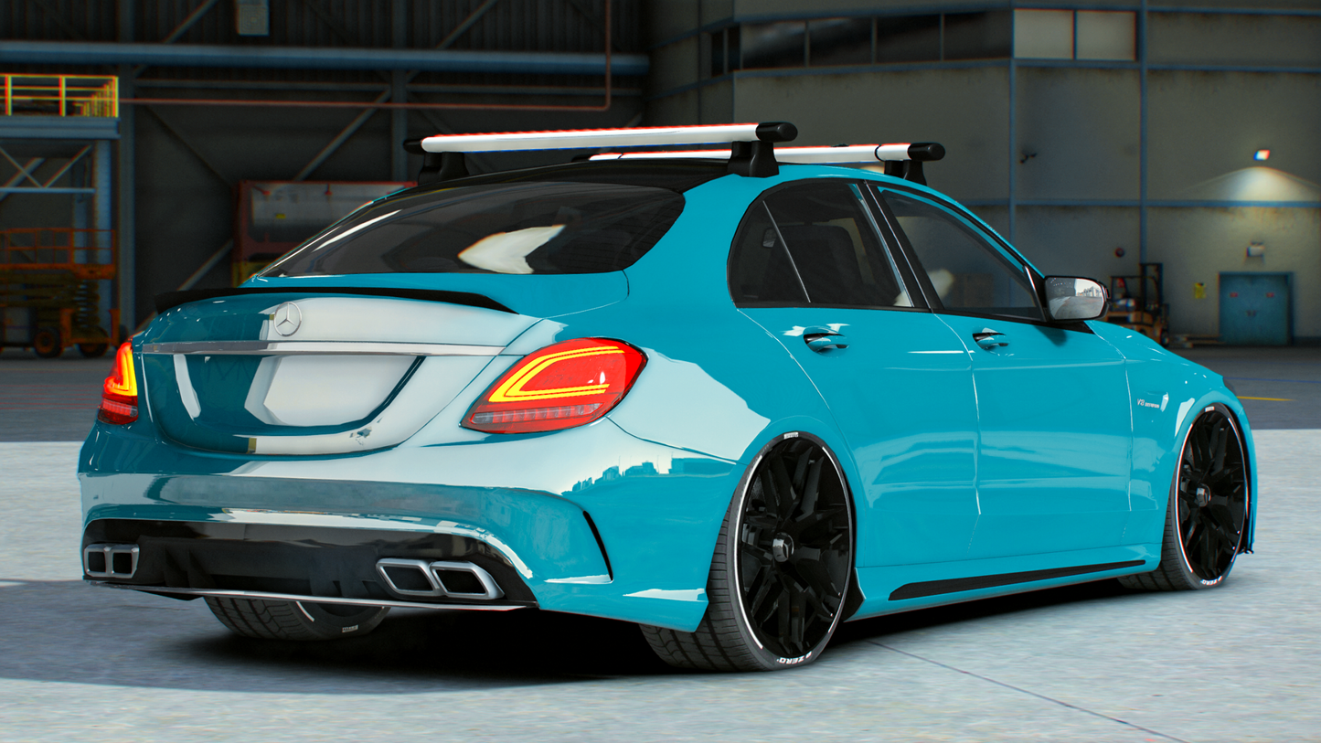 Mercedes AMG C63s Custom V8 Biturbo V2 | WMAC – Gorilla Cars & MLO
