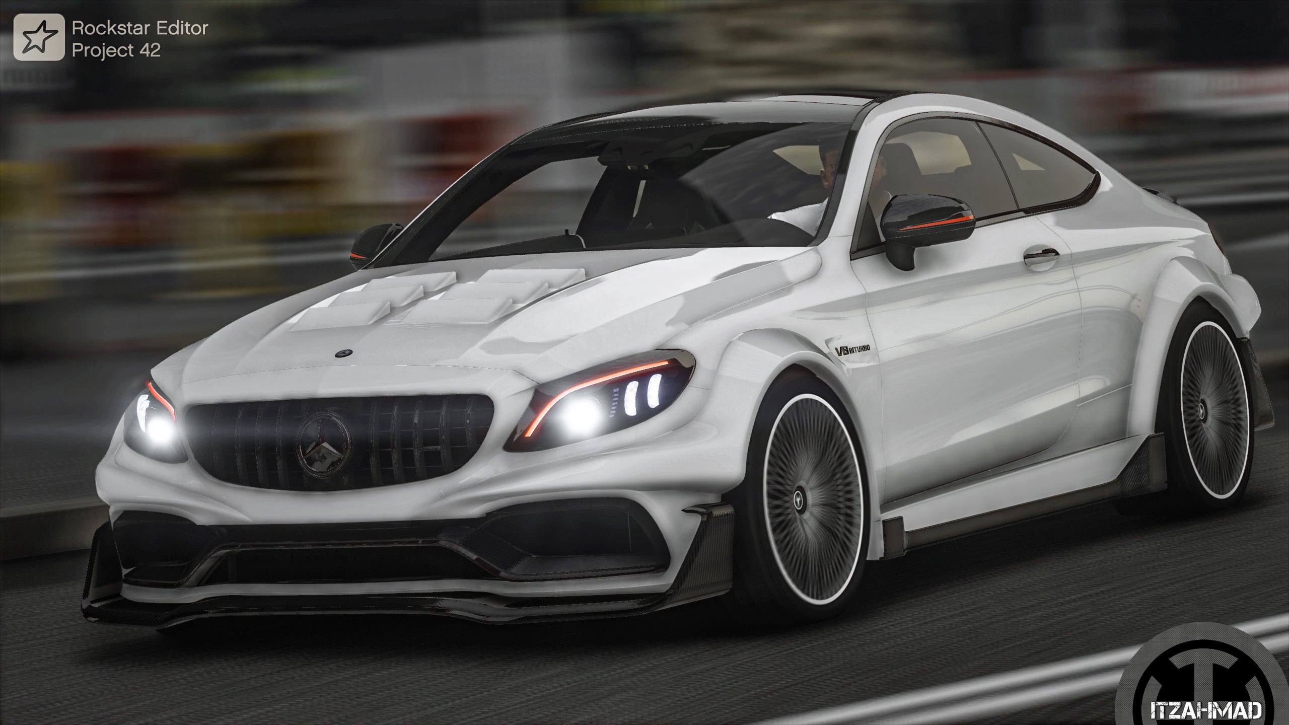 Mercedes C63 Coupe Widebody | Itzahmad_2002 – Gorilla Cars & MLO