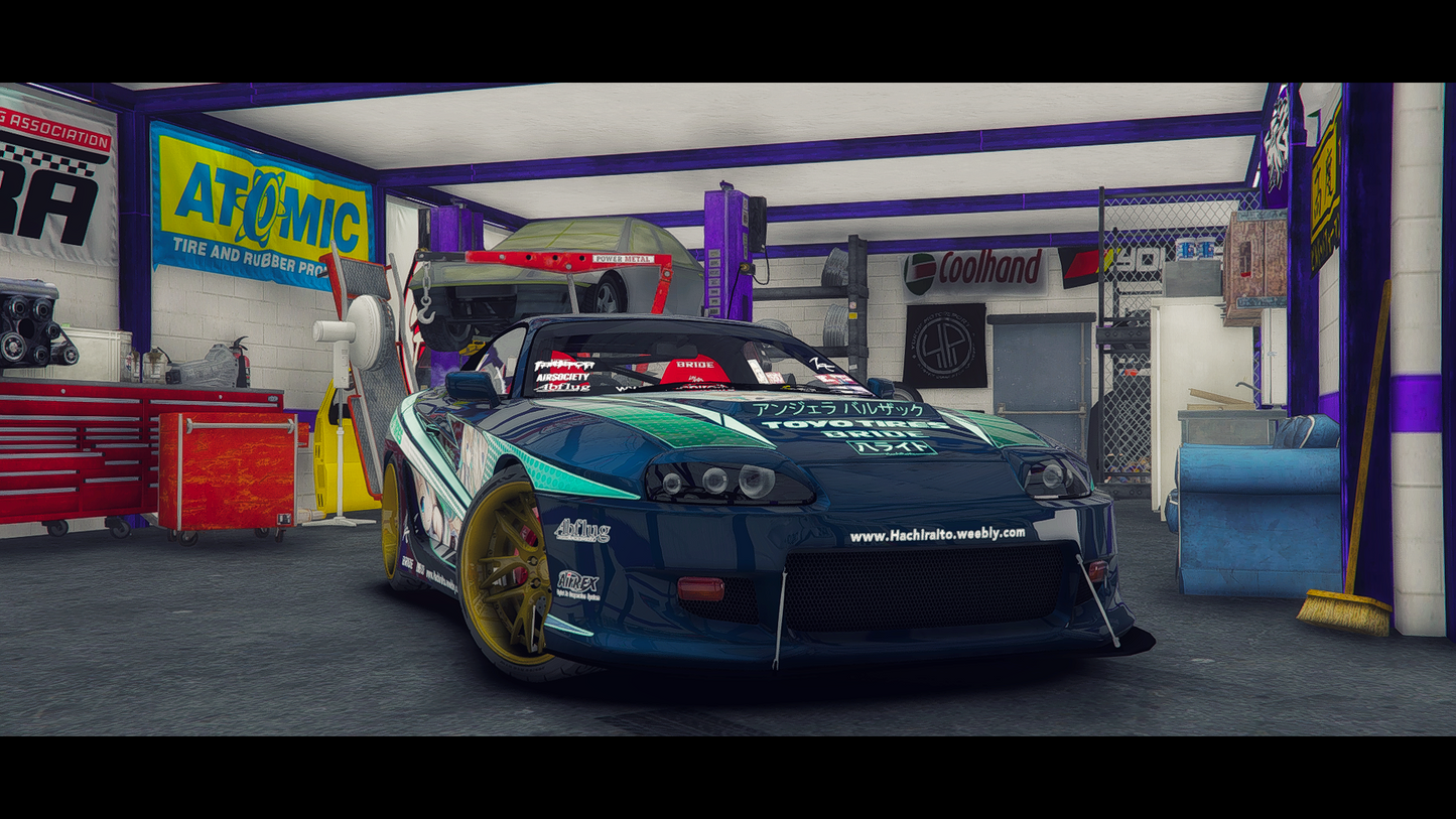 Toyota Supra Abflug Zefi:R | Hachi – Gorilla Cars & MLO