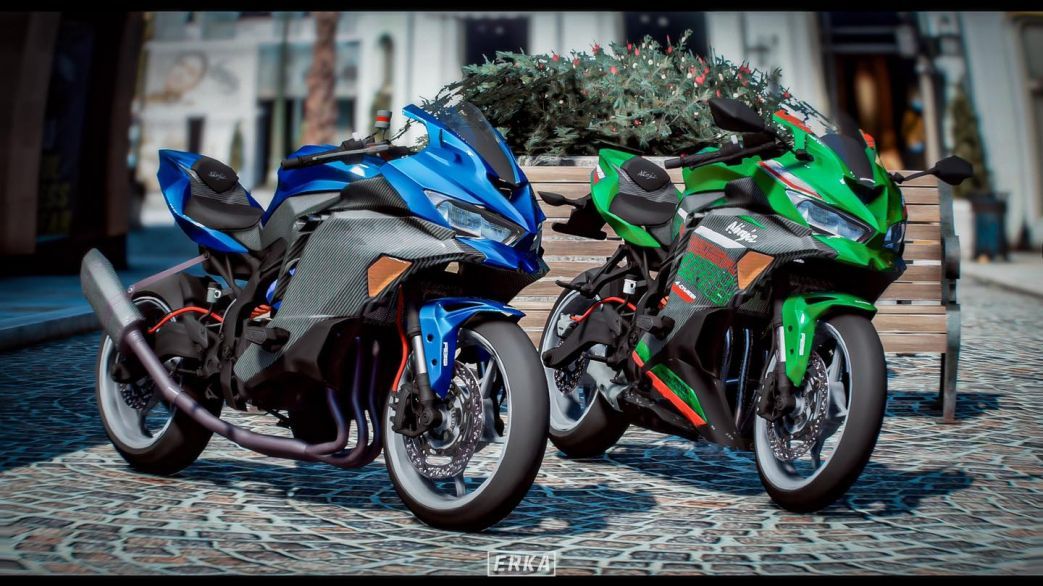 Kawasaki Ninja ZX25R Racing Modified | Erka – Gorilla Cars & MLO