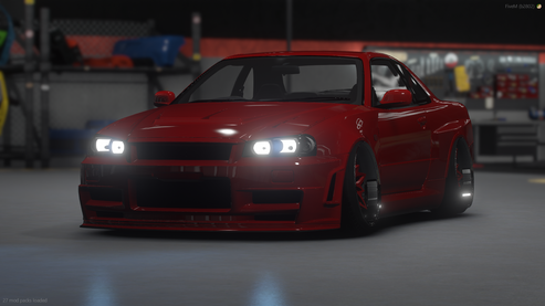 Nissan Skyline R34 Twin Turbo Stanced | Tora – Gorilla Cars & MLO