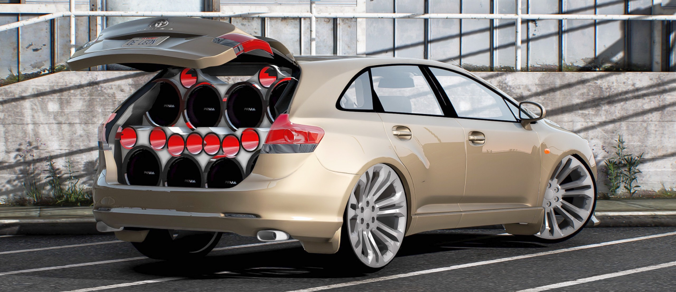 Toyota Venza 2009 Custom – Gorilla Cars & MLO