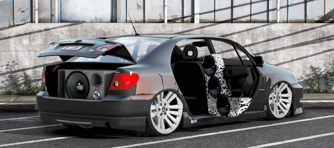 Toyota Corolla 2005 Custom – Gorilla Cars & MLO