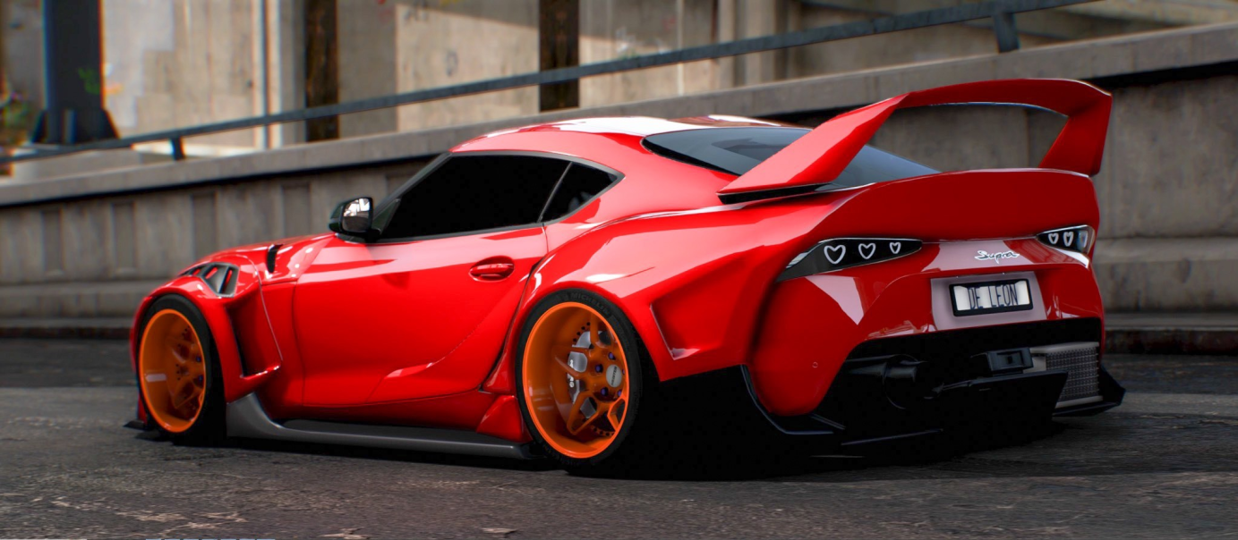 Toyota Supra MK5 Widebody – Gorilla Cars & MLO