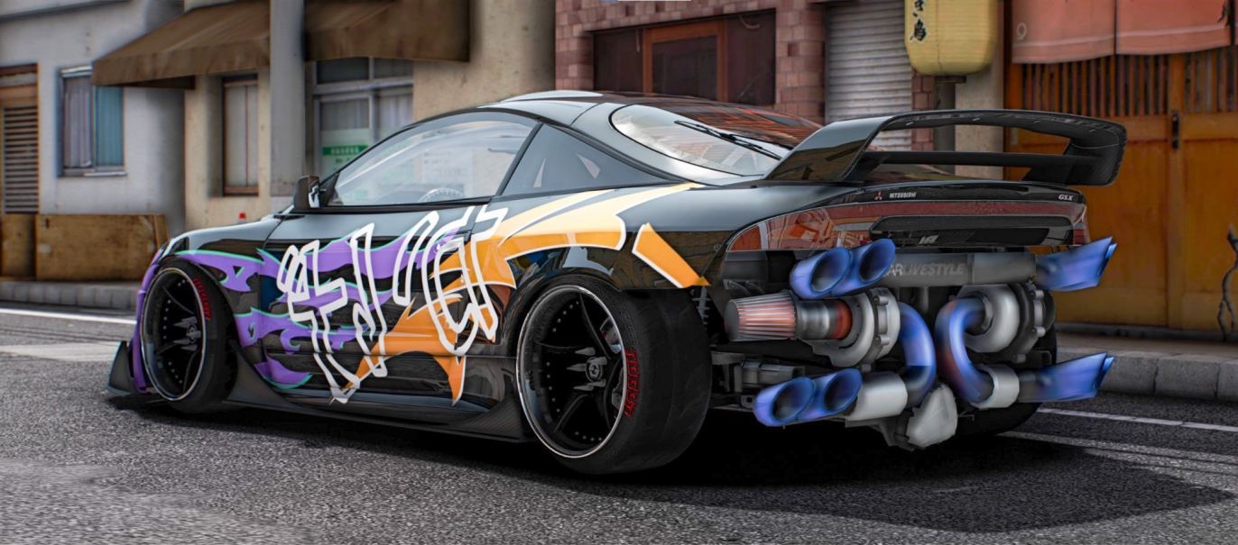 95 Eclipse GSX Twinturbo – Gorilla Cars & MLO