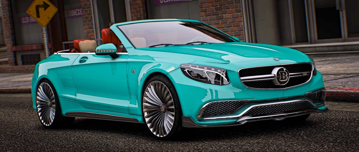 Mercedes-Benz Maybach S650 Cabriolet Brabus | D. ICY Customs – Gorilla ...