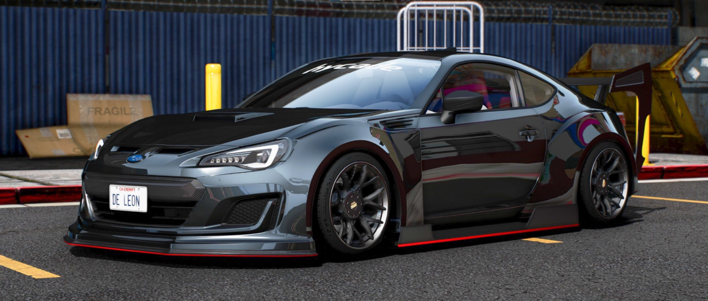 Subaru BRZ Hycade [Animated Lights] | ItzAhmad_2002 – Gorilla Cars & MLO