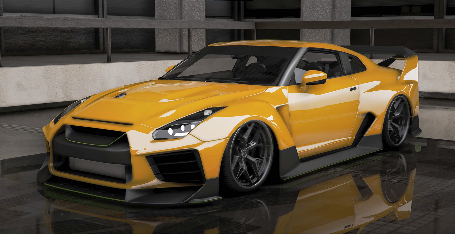 Custom Hycade Styled R35 GTR | BBC – Gorilla Cars & MLO