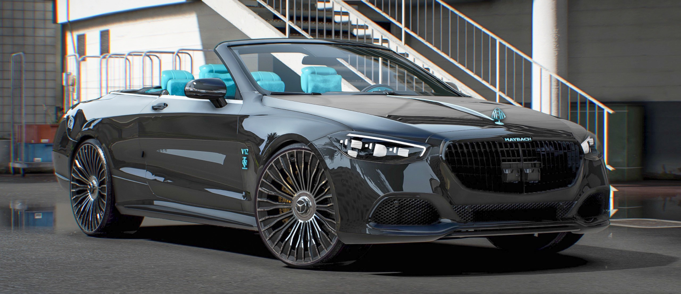 2024 Mercedes Maybach S680 2 Door Convertible Tiffany Edition [Animate ...