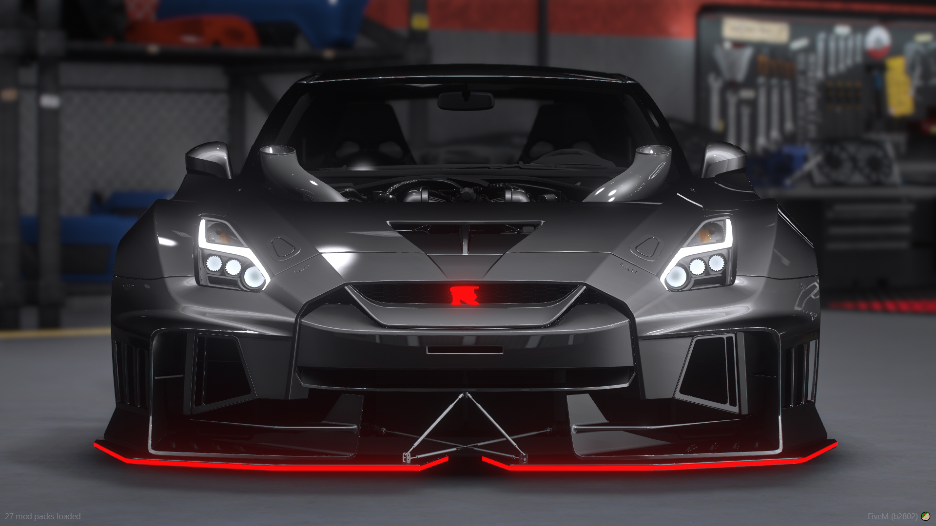 Nissan Skyline R35 Boss Widebody Slammed | Tora – Gorilla Cars & MLO