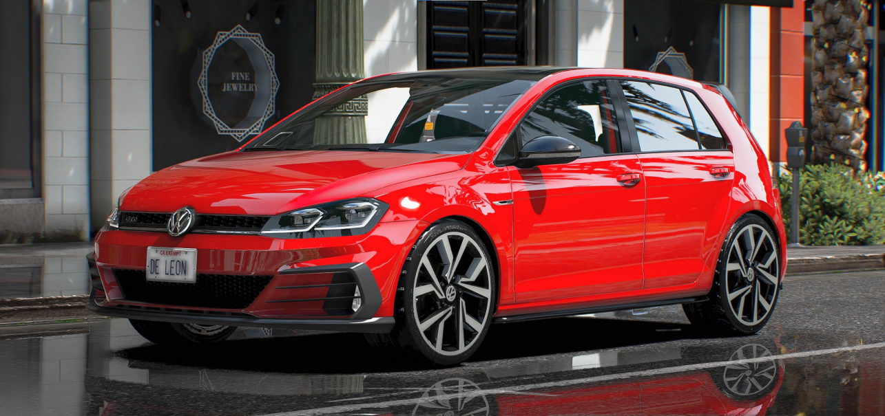 Volkswagen Golf GTD Working Panoramic Sunroof | AMM88R – Gorilla Cars & MLO