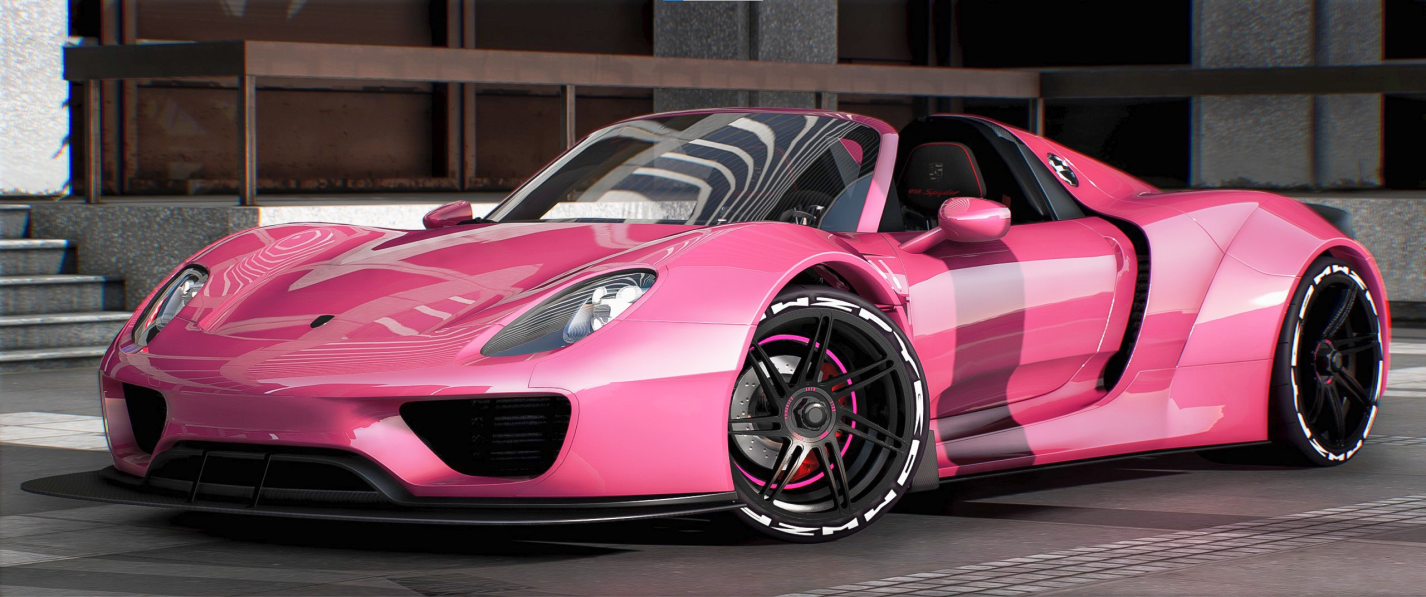 Porsche 918 Widebody Spyder Long Tail | GodzGift – Gorilla Cars & MLO