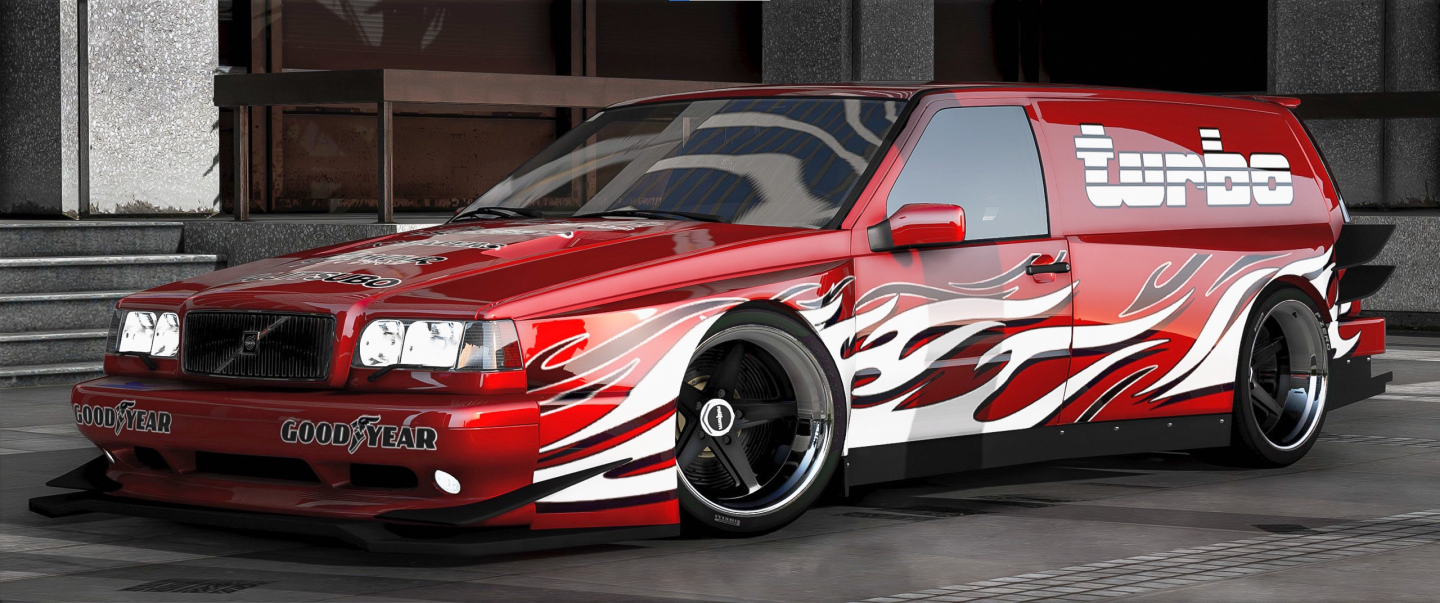 Volvo 850 T5R Widebody (4 Liveries) | Smuud Customs – Gorilla Cars & MLO