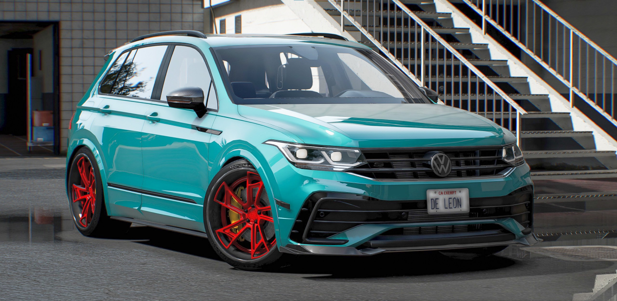 VW Tiguan Custom Shadow Line 2022 | Przemo – Gorilla Cars & MLO