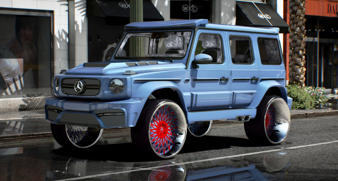 Mercedes G63 Onyx GUCCI | DDC Cars – Gorilla Cars & MLO