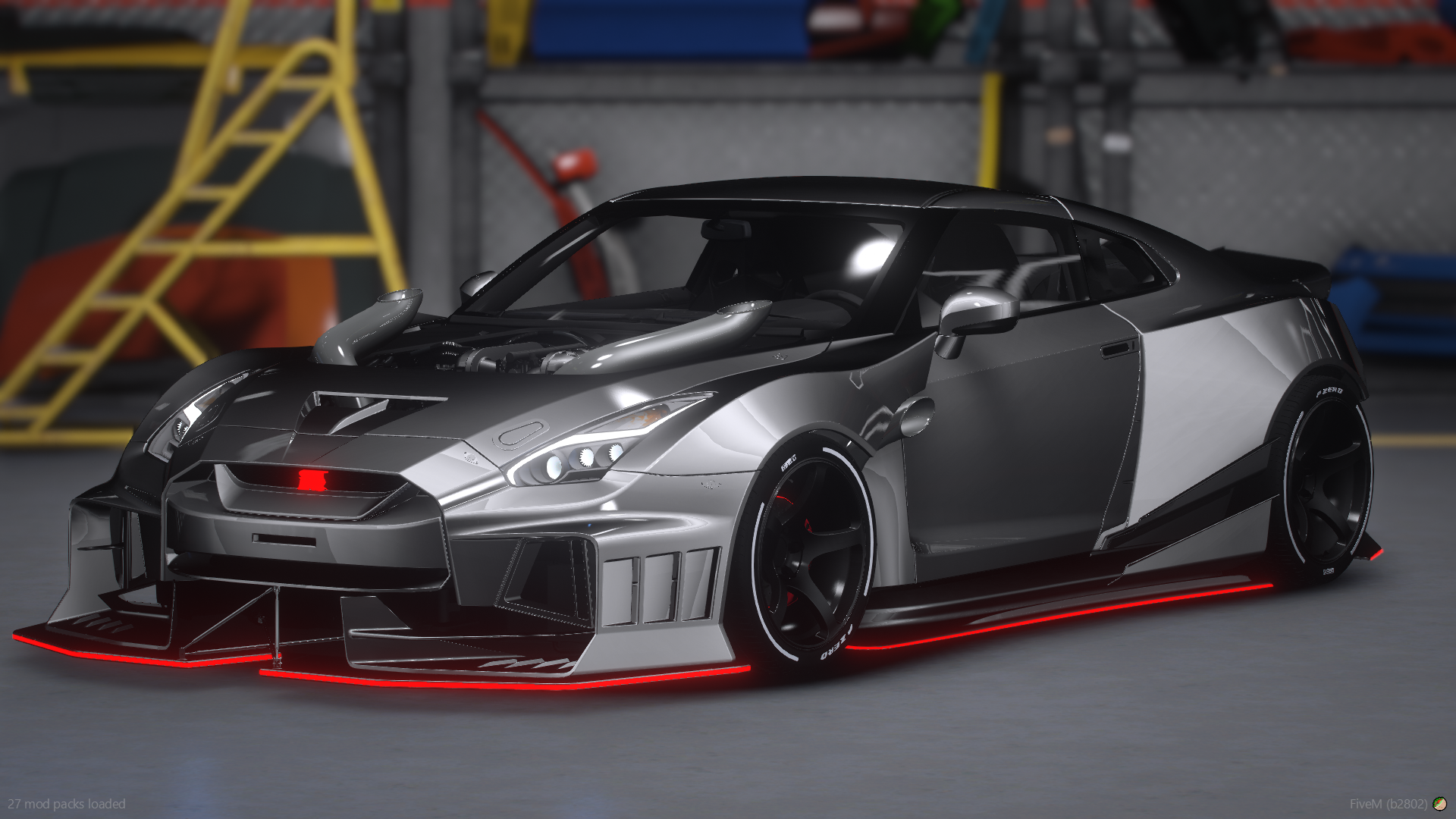 Nissan Skyline R35 Boss Widebody Slammed | Tora – Gorilla Cars & MLO
