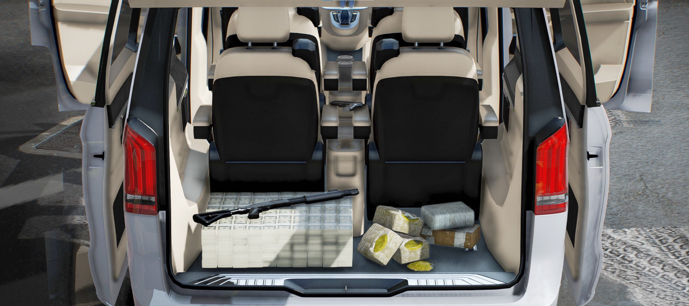 Mercedes Benz V-Class Mafia Edition | Inter Customs – Gorilla Cars & MLO