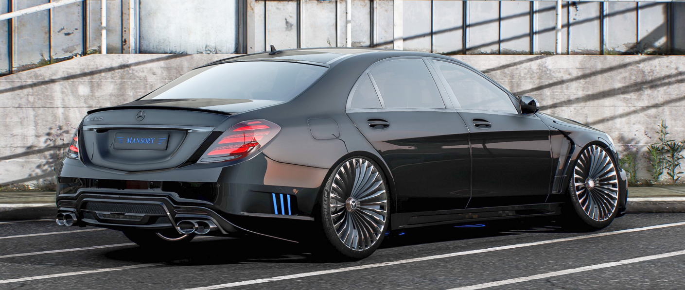 Mercedes Benz S63 Wald W222 Mansory | DC Cars – Gorilla Cars & MLO