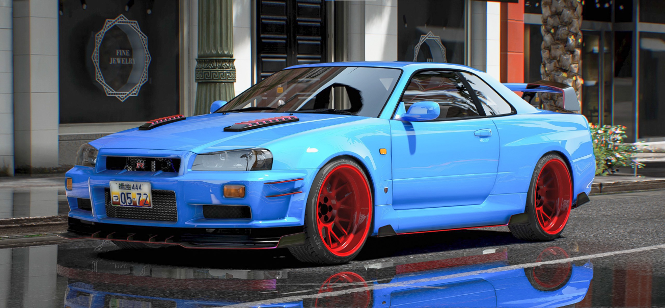 Nissan Skyline R34 SS Kit | Hayes – Gorilla Cars & MLO