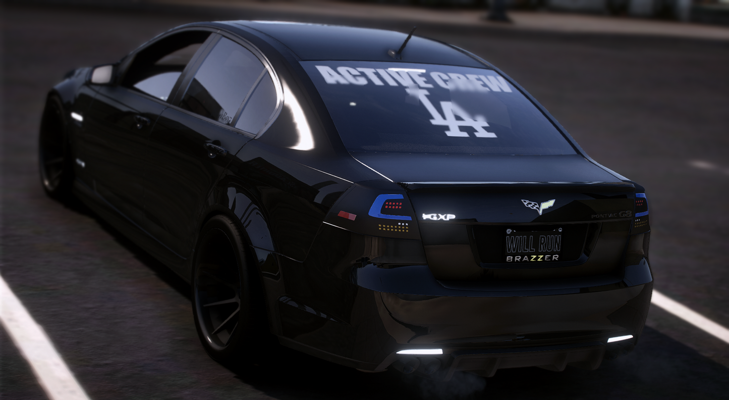 2007 Pontiac G8 | Playa Customs – Gorilla Cars & MLO