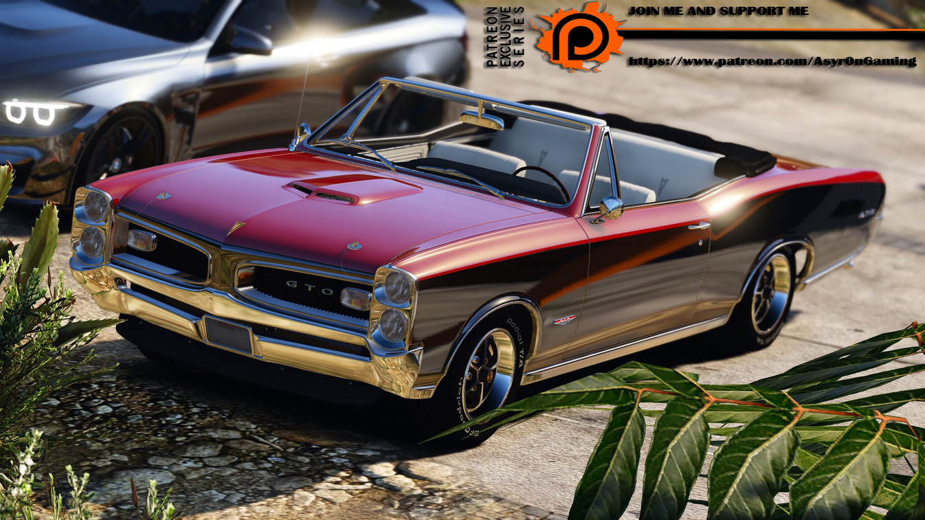 1966 Pontiac GTO Cabrio (Animated Roof) | Asyr0n – Gorilla Cars & MLO