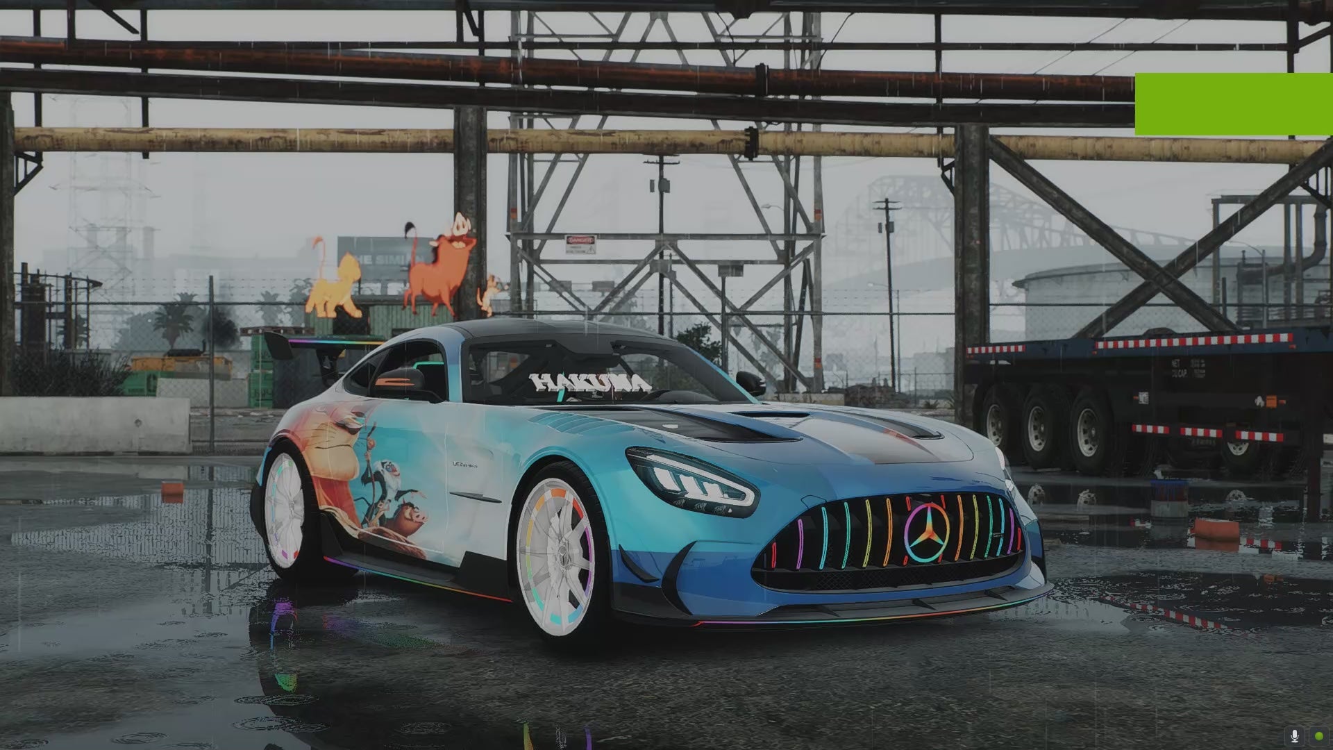 Mercedes AMG GT Hakuna Matata FINAL [Dinamic RGB Lights] – Gorilla Cars ...