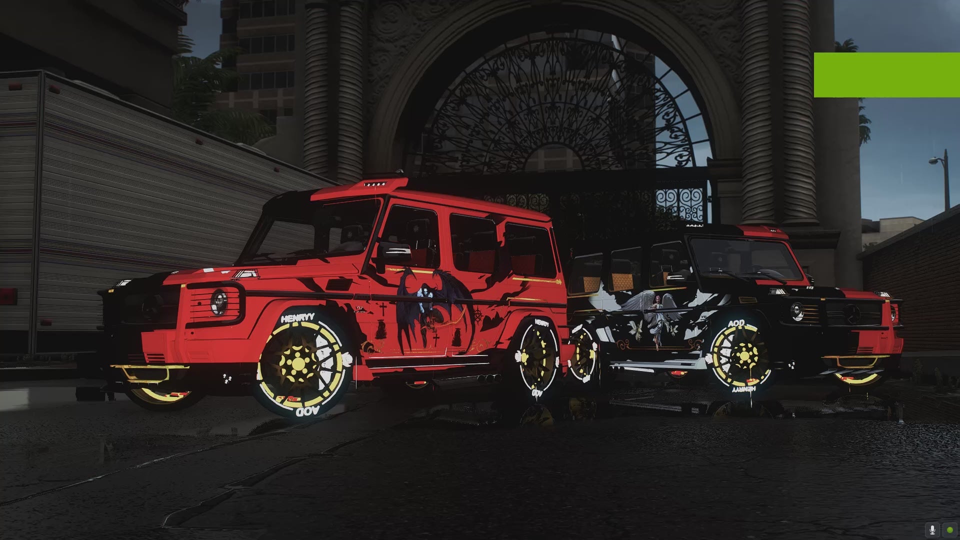 Mercedes Benz G65 AMG Angel and Devil [Dinamic RGB Lights] – Gorilla ...