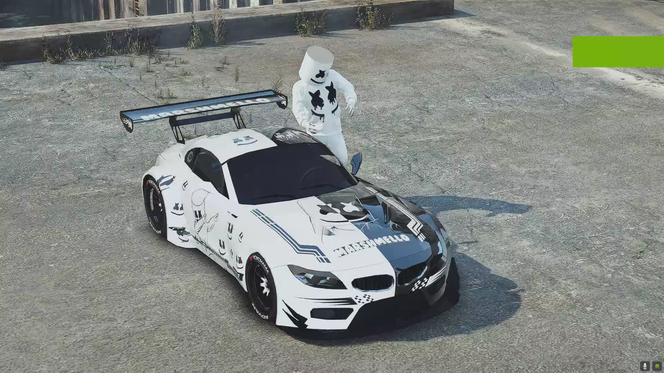 BMW Z4 E89 Marshmello [Dinamic RGB Lights] – Gorilla Cars & MLO