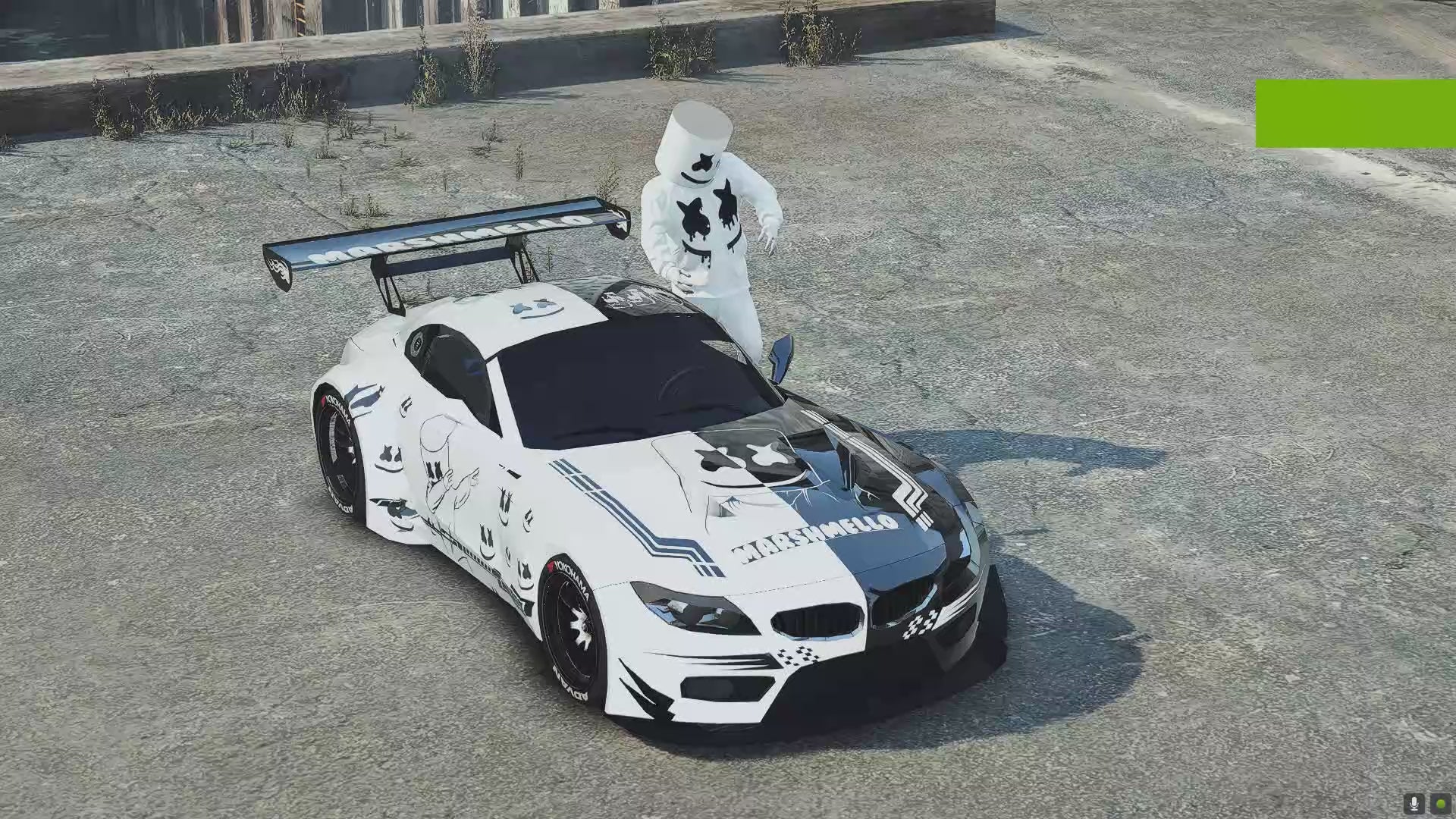 BMW Z4 E89 Marshmello [Dinamic RGB Lights] – Gorilla Cars & MLO