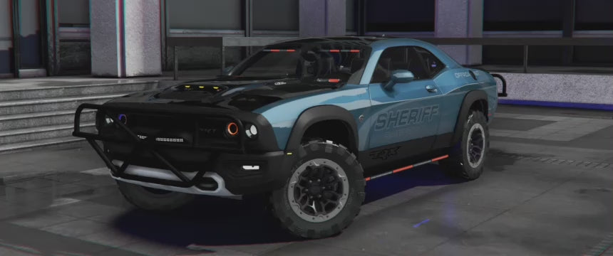 Challenger X TRX Police Mix | THCK Customs – Gorilla Cars & MLO