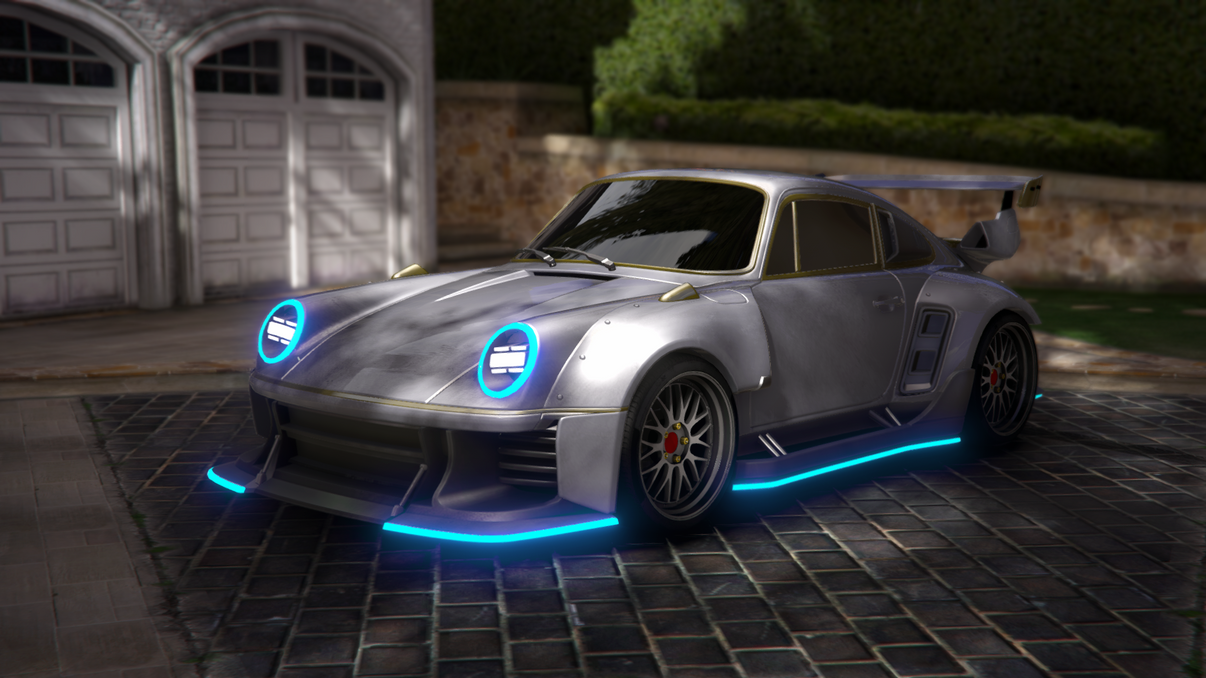 Porsche 911 Turbo RLE Concept (Debadged) | Zero Design – Gorilla Cars & MLO
