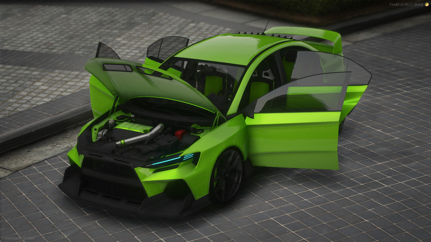 (Debadged) Custom Kuruma X | BadBlood Customs – Gorilla Cars & MLO