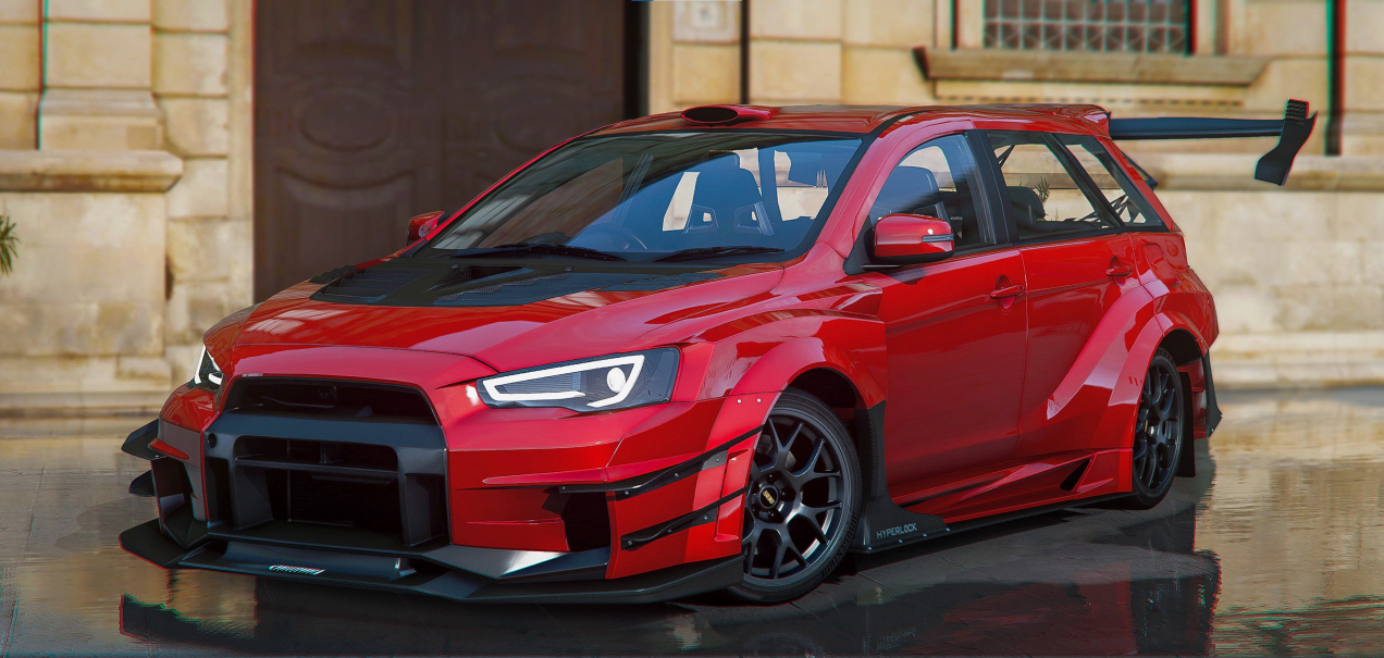 Mitsubishi Lancer EVO X Wagon | MK Customs – Gorilla Cars & MLO