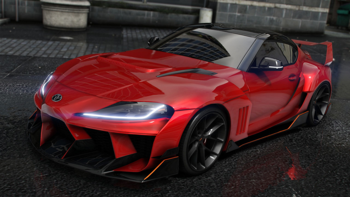 Toyota Supra MK V A90 Hycade | Gta Work Production – Gorilla Cars & MLO